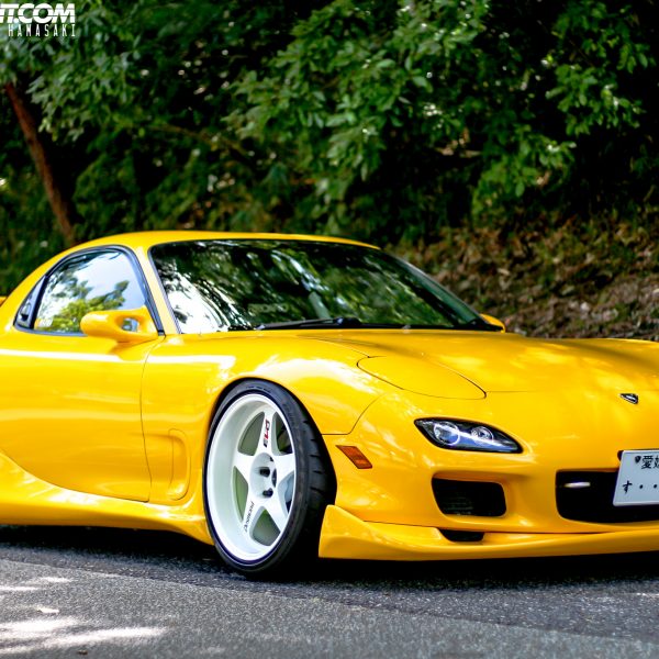 Sunburst Yellow FD3S x Regamaster – Mazda Fitment